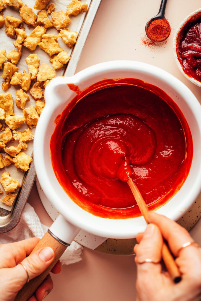 Crispy Baked Gochujang Tofu (Korean-Inspired) - Minimalist Baker