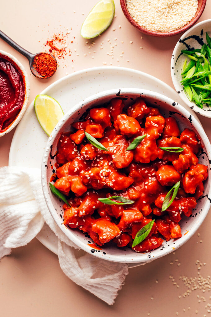 Crispy Baked Gochujang Tofu (Korean-Inspired) - Minimalist Baker