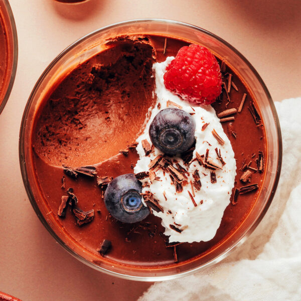 Easy Chocolate Pot de Crème (Vegan) - Minimalist Baker Recipes