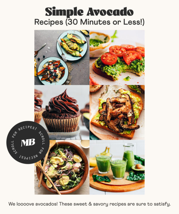 Simple Avocado Recipes (30 Minutes or Less!) - Minimalist Baker