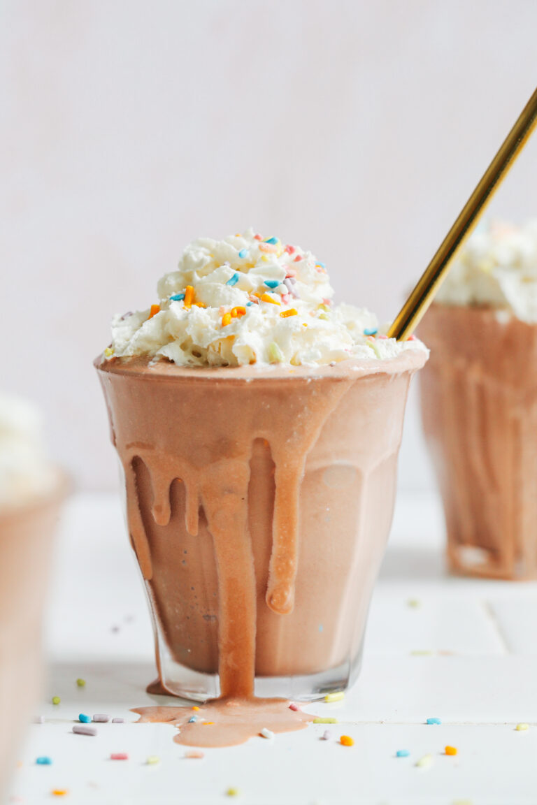 Creamy Vegan Chocolate Milkshake - Minimalist Baker Recipes