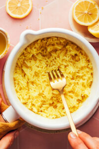 Easy Lemon Rice (Greek-Inspired) - Minimalist Baker Recipes