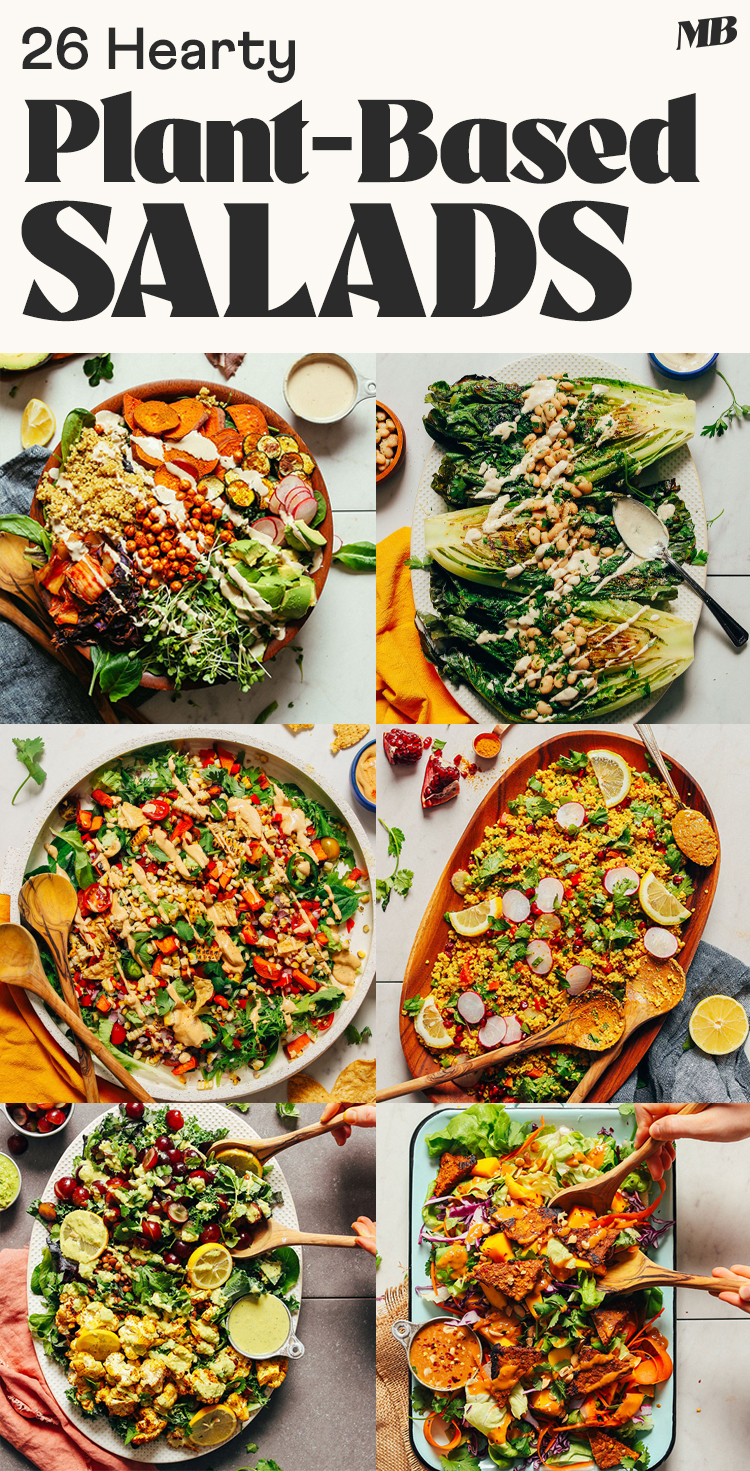 26 Hearty Plant-Based Salads - Minimalist Baker