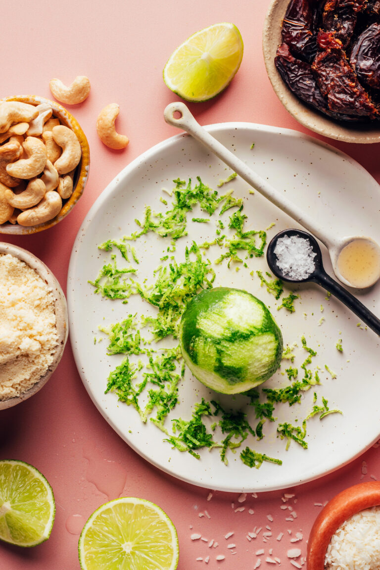 No-Bake Coconut Lime Energy Bites - Minimalist Baker Recipes