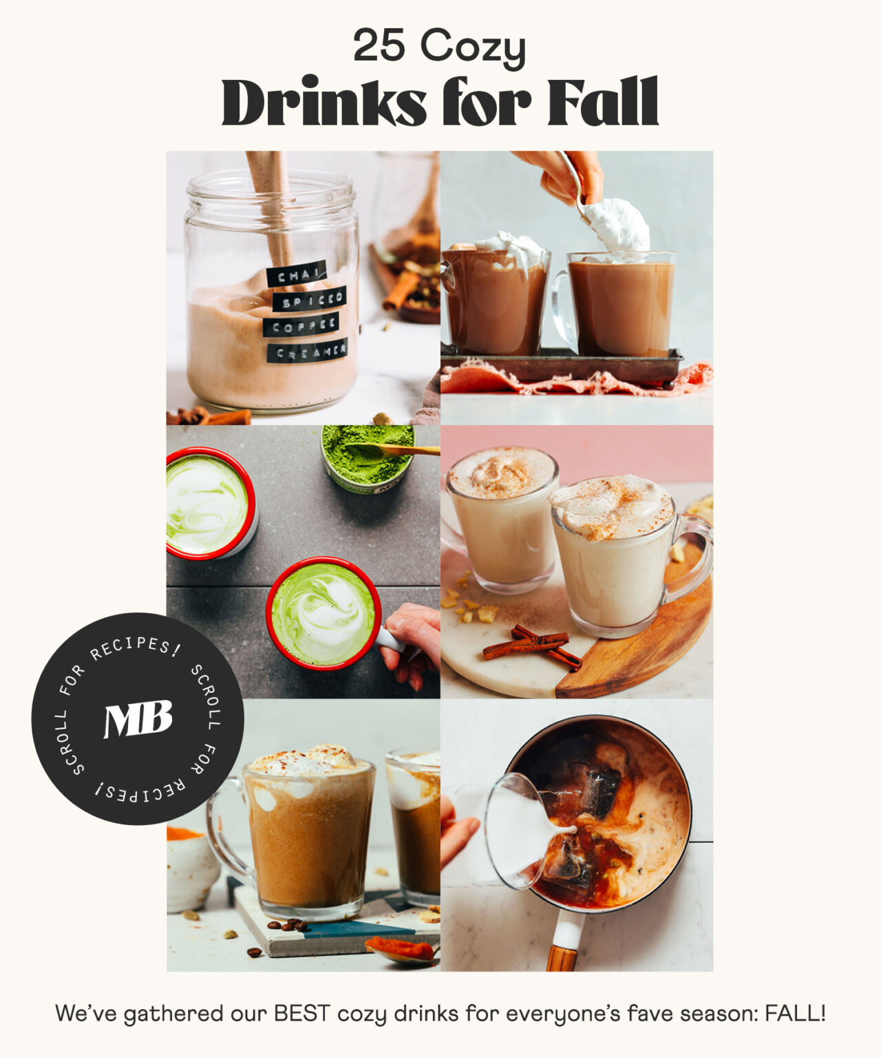 25 Cozy Drinks for Fall - Minimalist Baker