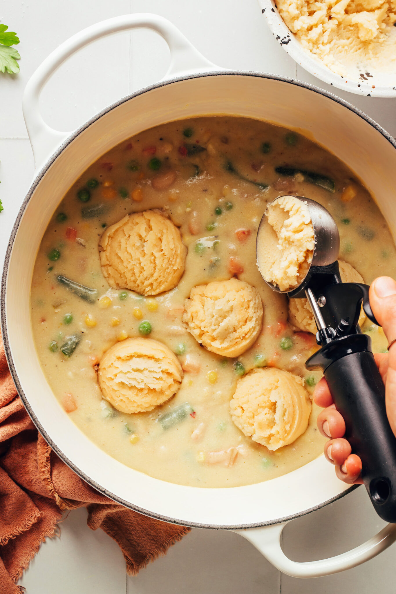 Vegan White Bean Pot Pie Soup - Minimalist Baker Recipes