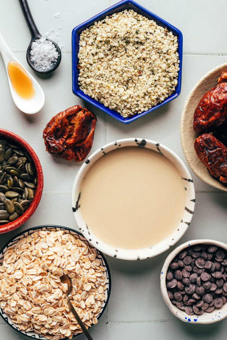 Seedy Tahini Snack Bites (Nut-Free!) - Minimalist Baker Recipes