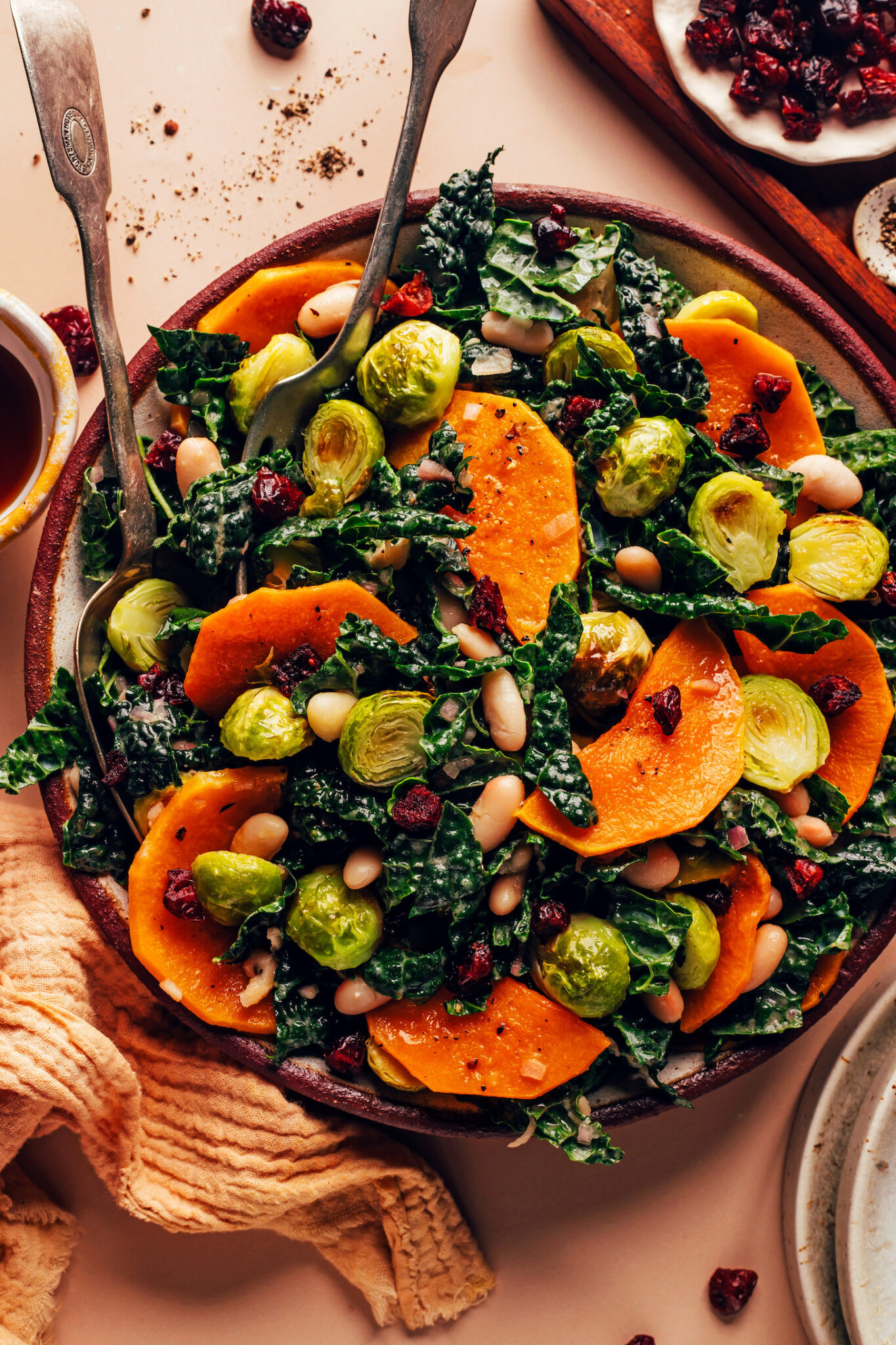 Roasted Fall Vegetable Salad with White Beans - Minimalist Baker Recipes