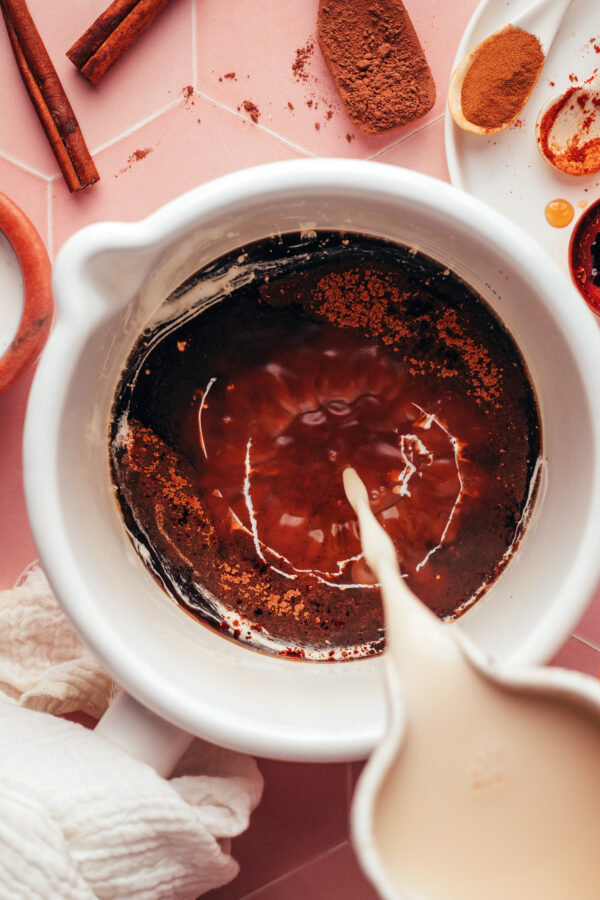 Creamy Mayan Mocha (Caffeine-Free Option!) - Minimalist Baker Recipes