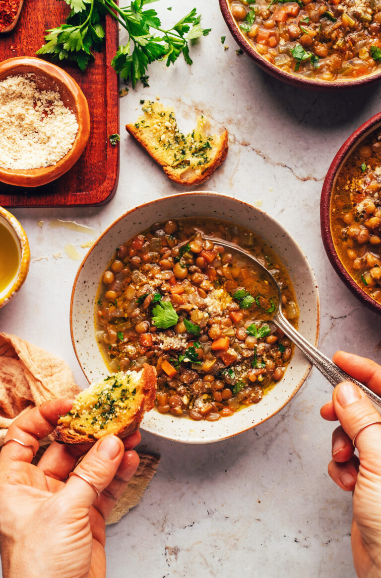 Italian Lentil Soup (Zuppa di Lenticchie) - Minimalist Baker Recipes