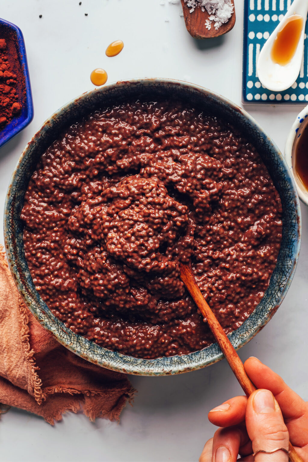 Creamy Mocha Chia Pudding - Minimalist Baker Recipes