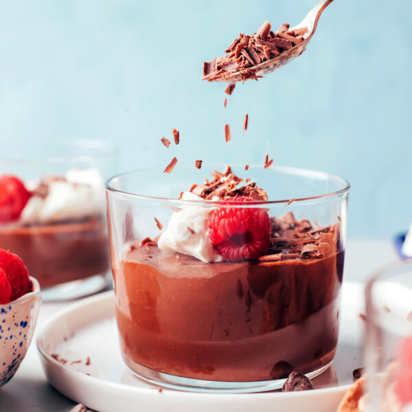 Chocolate Pot de Crème (with a Secret Ingredient!) - Minimalist Baker ...