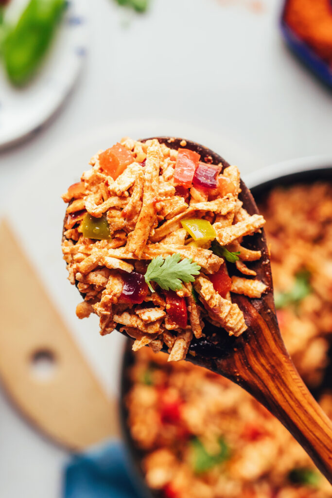 Smoky Shredded Tofu Taco "Meat" - Minimalist Baker Recipes