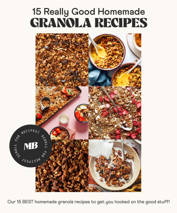 15 Really Good Homemade Granola Recipes - Minimalist Baker
