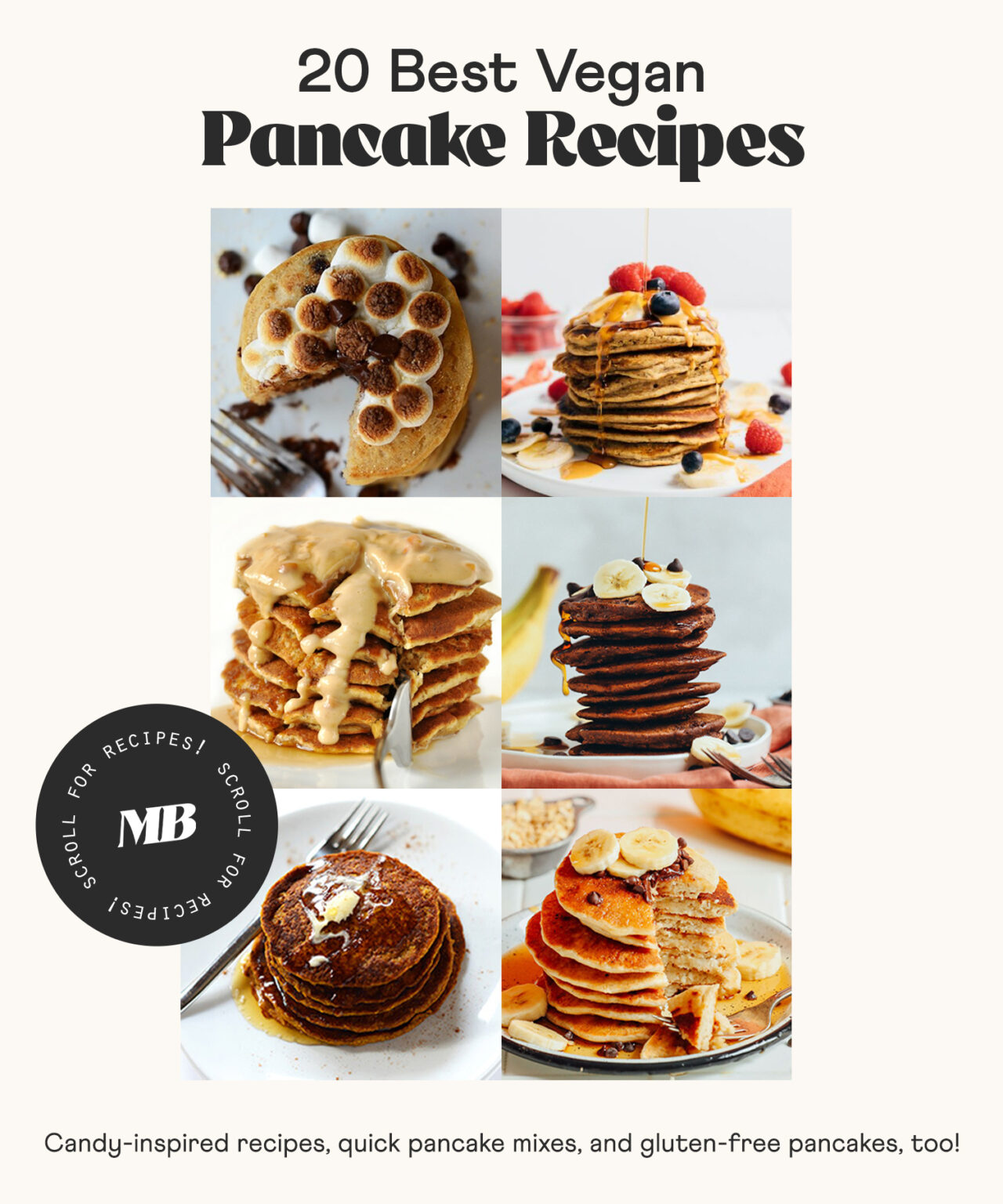 20 Best Vegan Pancake Recipes - Minimalist Baker